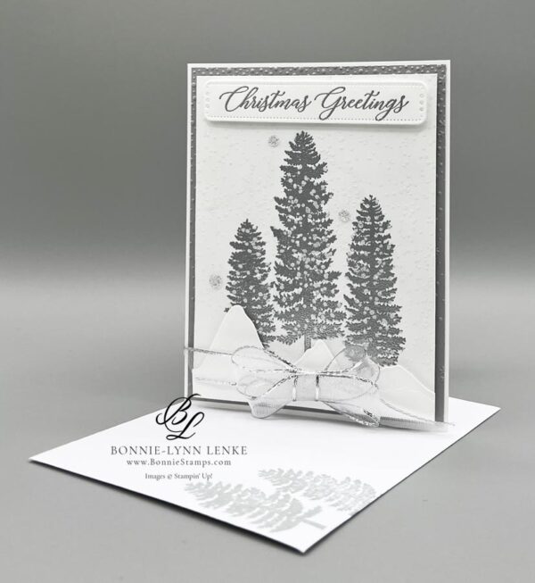 Forever Forest Embossed Christmas Card