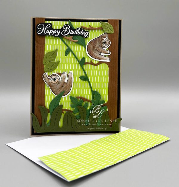 Jungle Pals Birthday Card & Video Tutorial